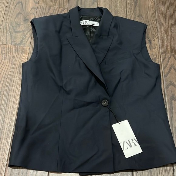 Zara | Jackets & Coats | Nwt Zara Vest | Poshmark
